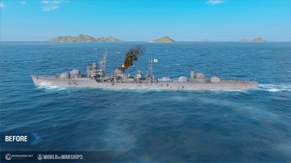 Updated Visual Effects Review | World of Warships