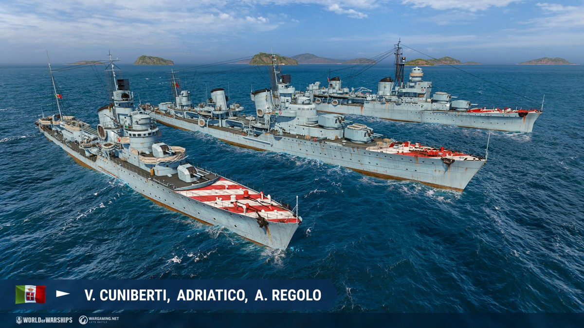 Italian Destroyers: Early Access | World of Warships