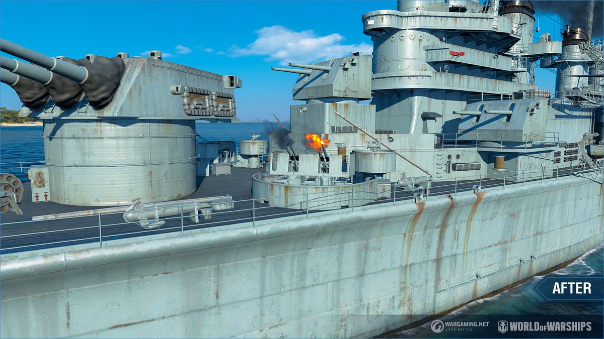 Updated Visual Effects Review | World of Warships