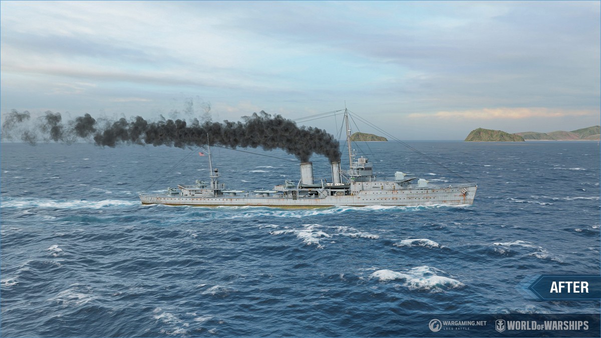 Updated Visual Effects Review | World of Warships