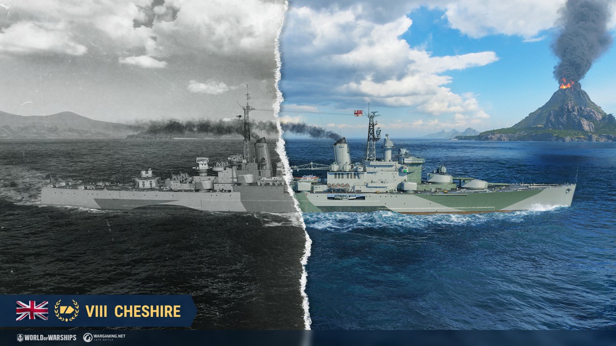 無敵艦隊: Cheshire | World of Warships