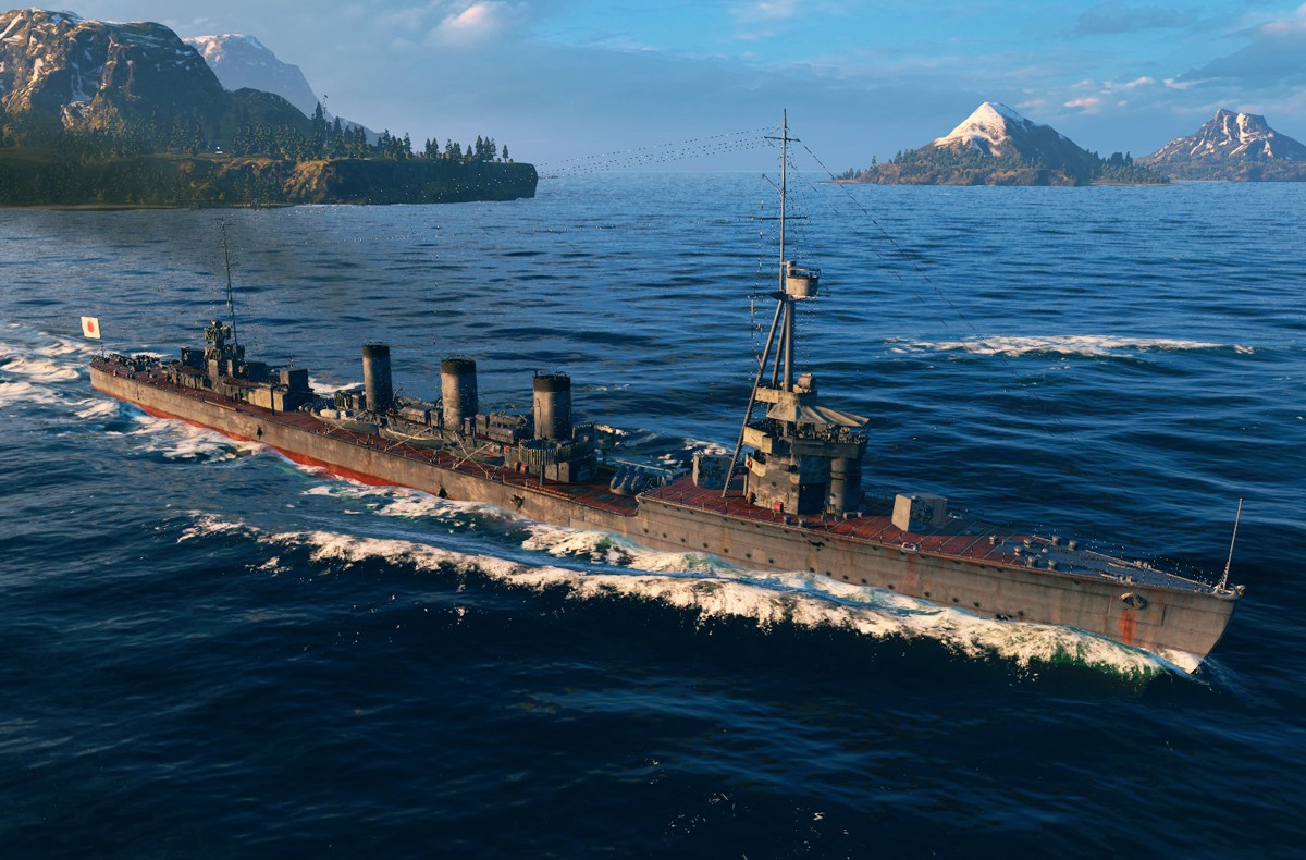 IJN Classics: Tenryu (天龍) | World of Warships