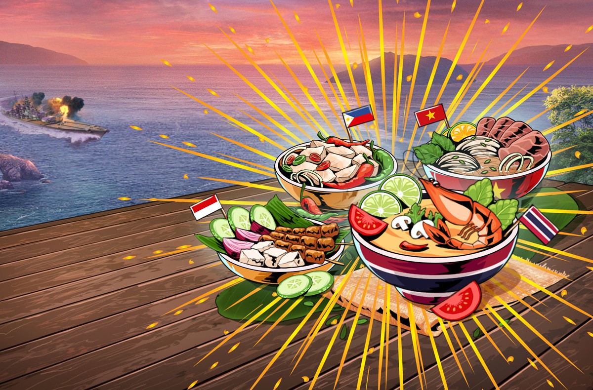 ภารกิจรสชาติของเอเชียอาคเนย์ | World of Warships