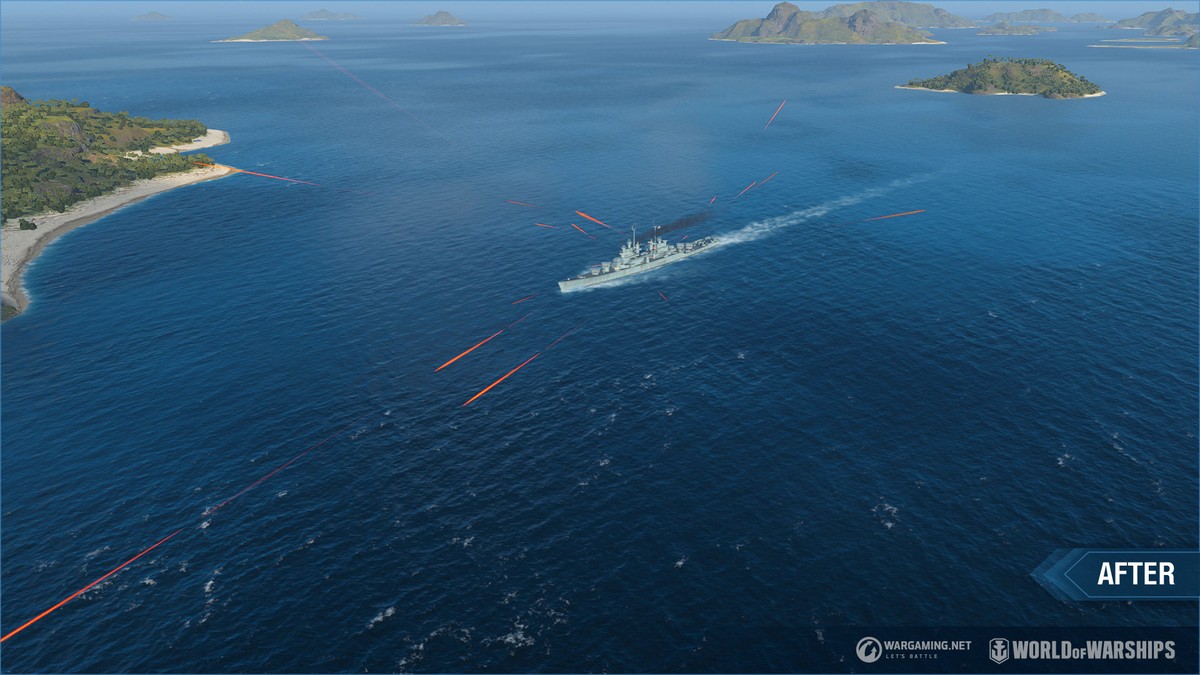 Updated Visual Effects Review | World of Warships
