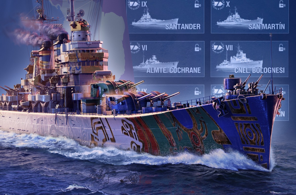 A Look Through Time: Pan-American Cruisers | World of Warships