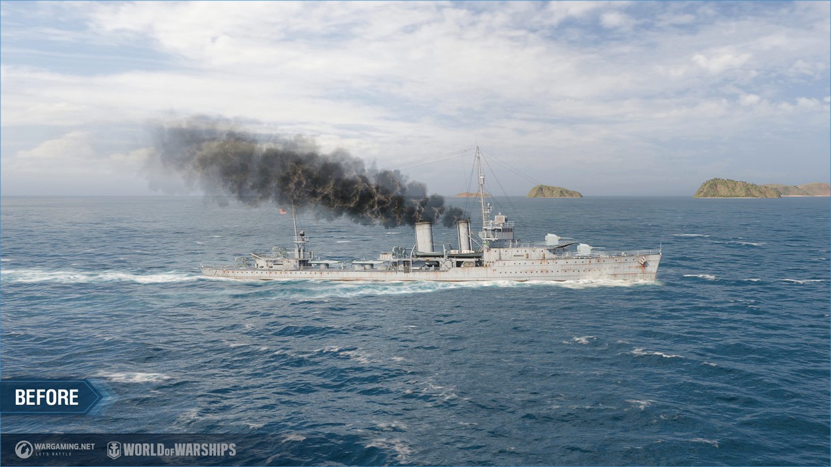Updated Visual Effects Review | World of Warships