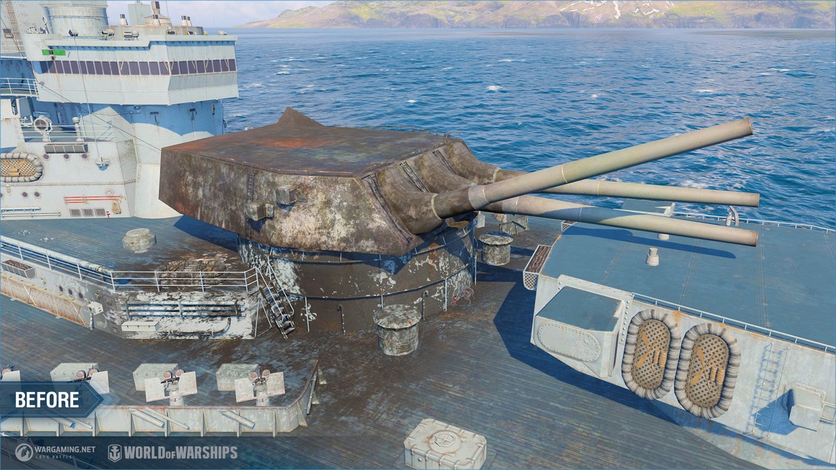 Updated Visual Effects Review | World of Warships